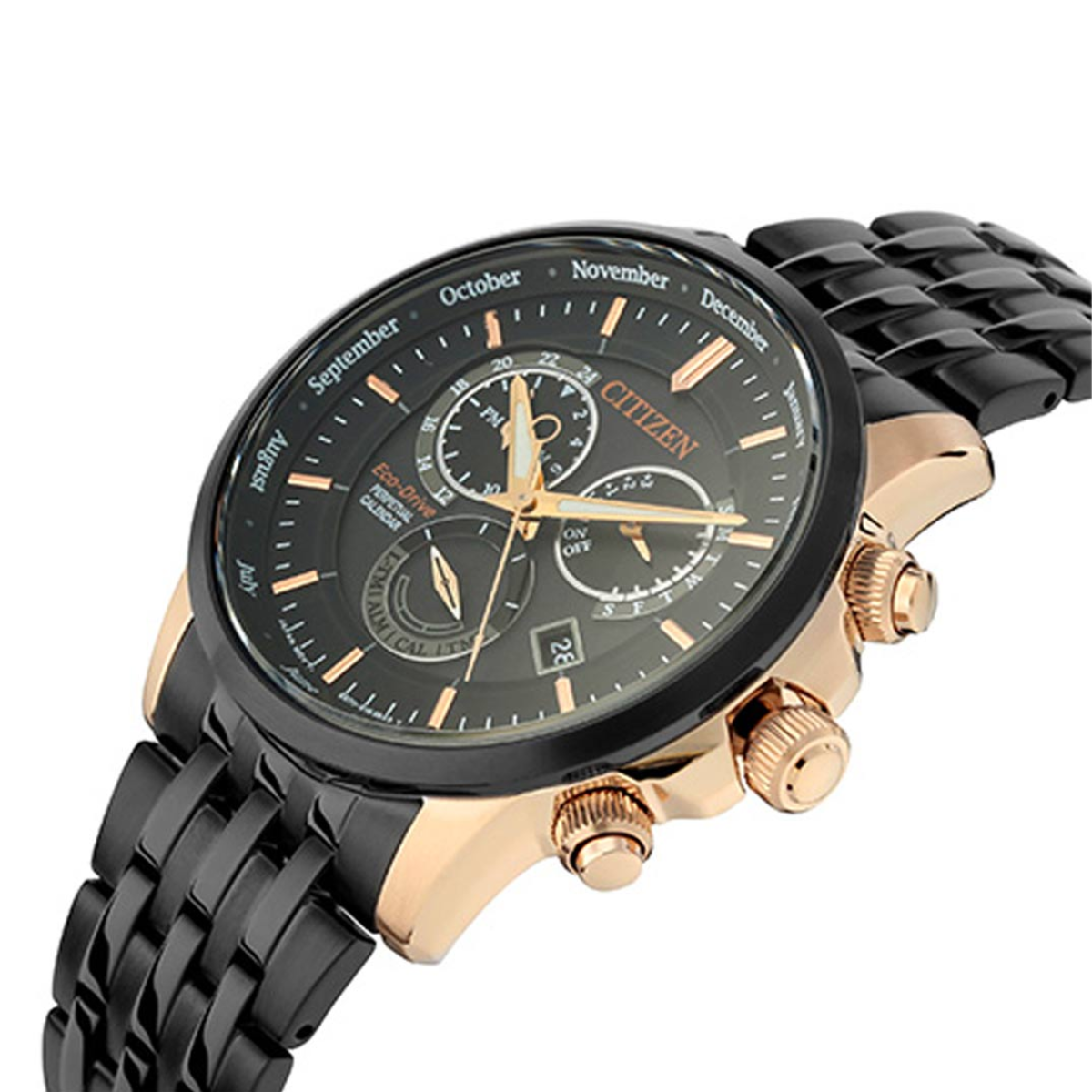 Citizen Perpetual Calendar Eco-Drive Men's Watch BL8156-80E – Watchkeeper