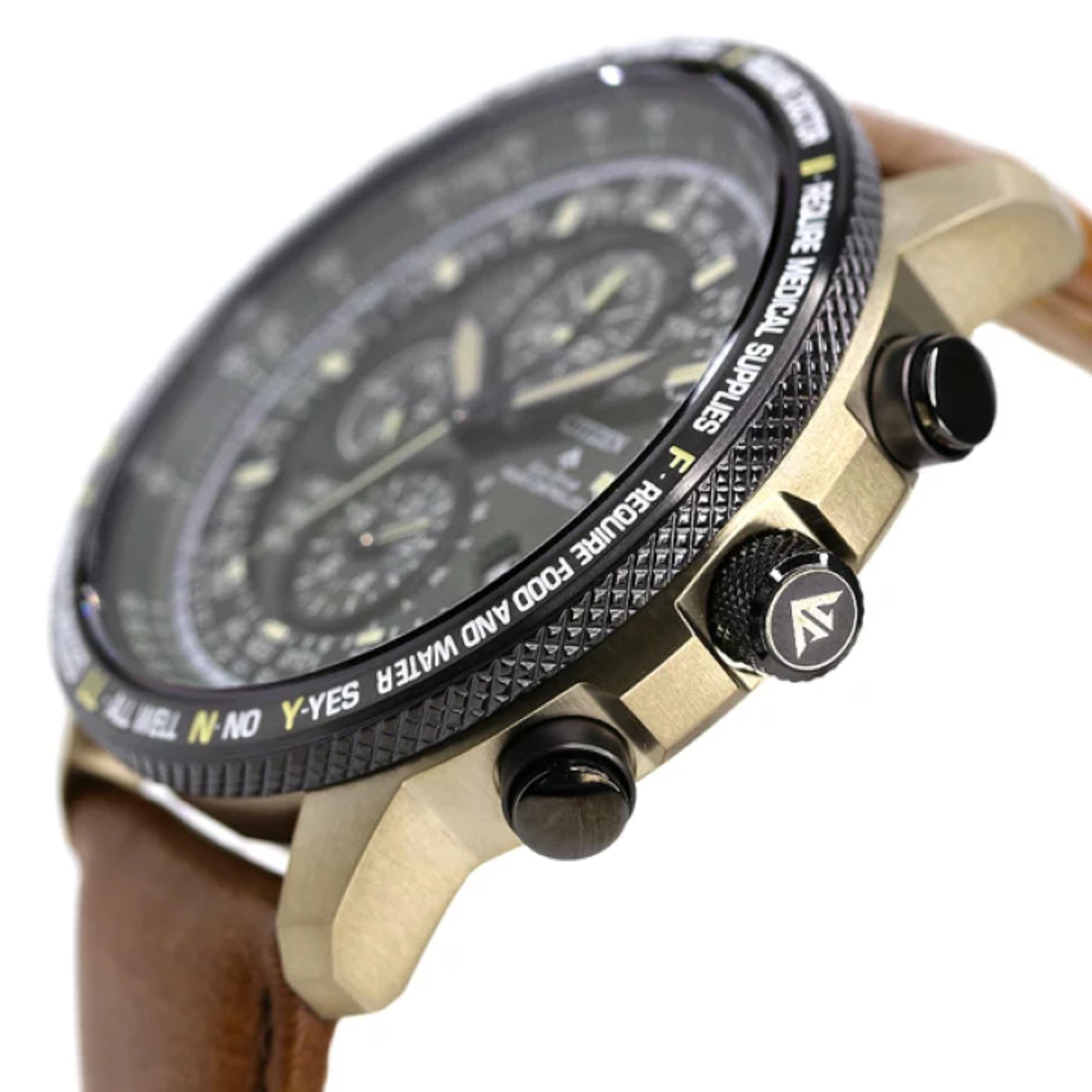 Citizen Super Titanium Radio Controlled Eco-Drive Men's Watch AT8194-1 ...