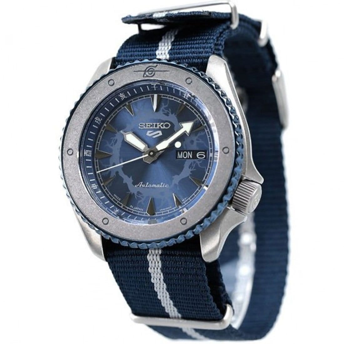 Seiko 5 Sports SRPF69K1 SRPF69K SRPF69 NARUTO SASUKE Limited Edition A ...